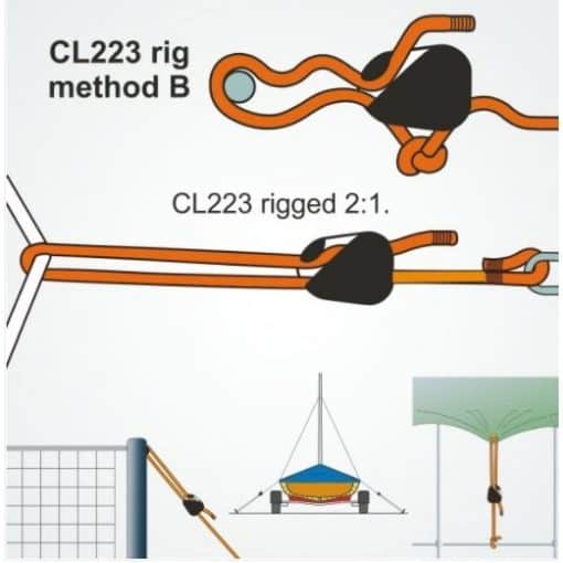Clamcleat CL223 Loop Cleat | Marine Super Store