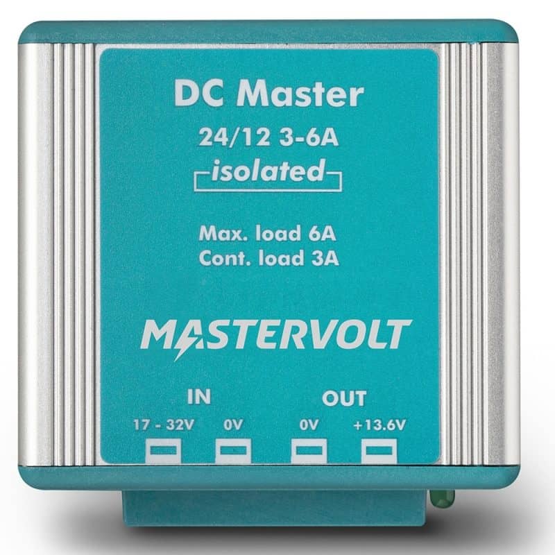Mastervolt DC Master 24V to 12V Step Down and 12V to 12V Stabilisation