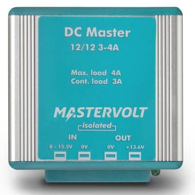 Mastervolt DC Master 24V to 12V Step Down and 12V to 12V Stabilisation