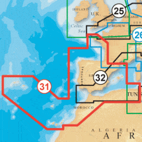 Electronic Marine Navigation Charts for Marine Chart Plotting