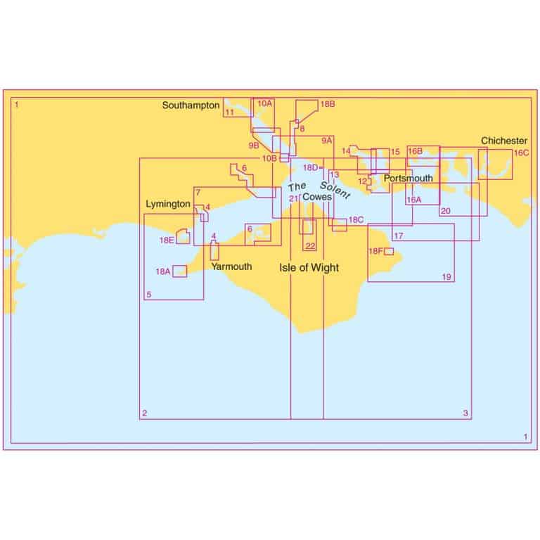 Admiralty Tidal Stream Atlas - Solent & Adjacent | Marine Super Store