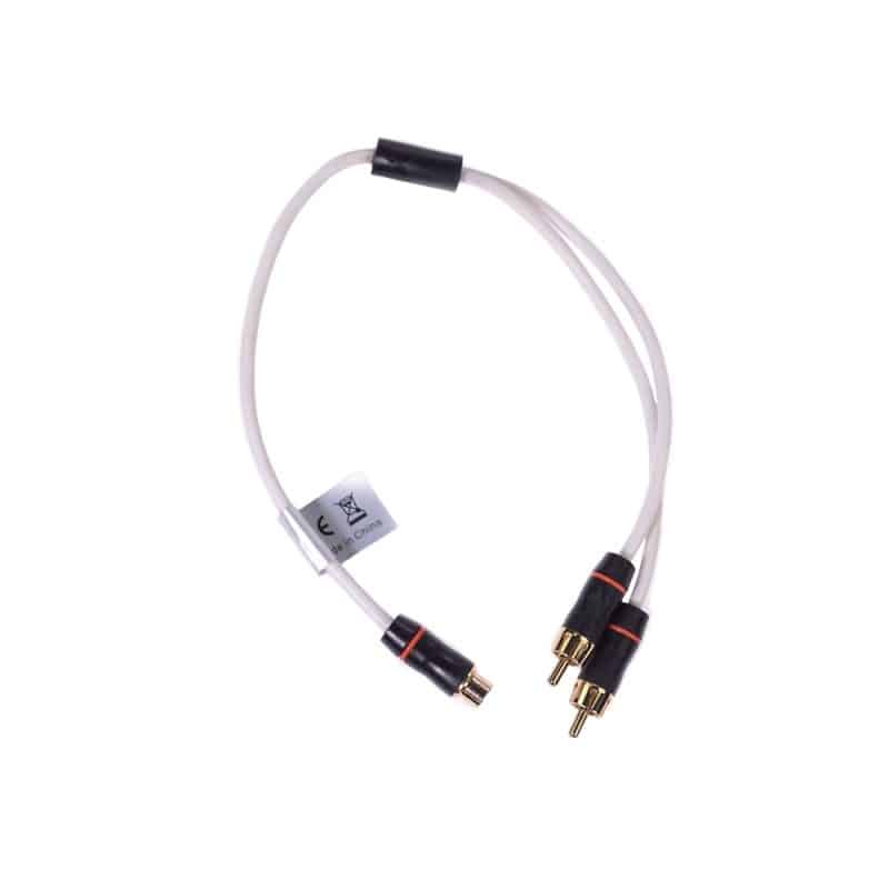 Fusion Female To Dual Male RCA Splitter Cable : Buy Your Splitter Today