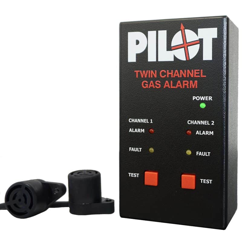 Pilot Gas Alarm - Twin Detector | Marine Super Store