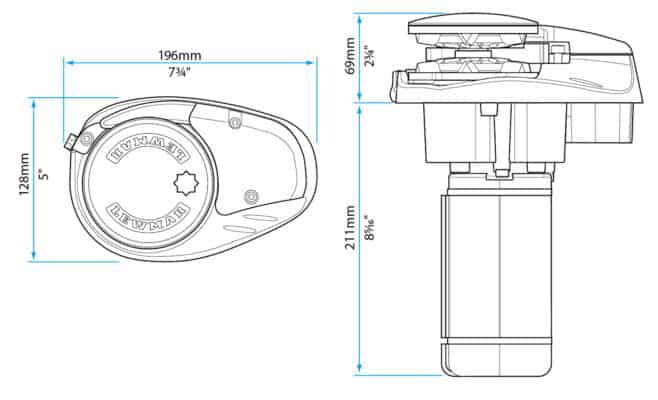 Lewmar V700 Vertical Windlass: 12v Windlass With FREE UK Shipping