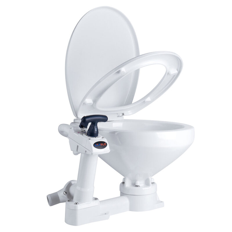Manual Mrine Toilet From Seaflo - Marine Super Store
