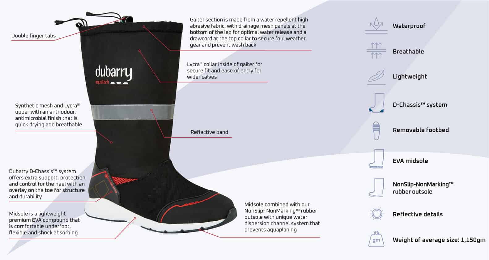 Dubarry Valletta Sailing Boot