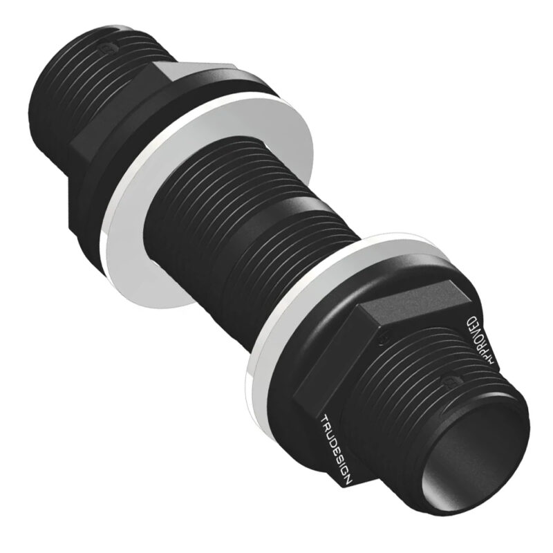 TruDesign Threaded Tube Through Bulkhead