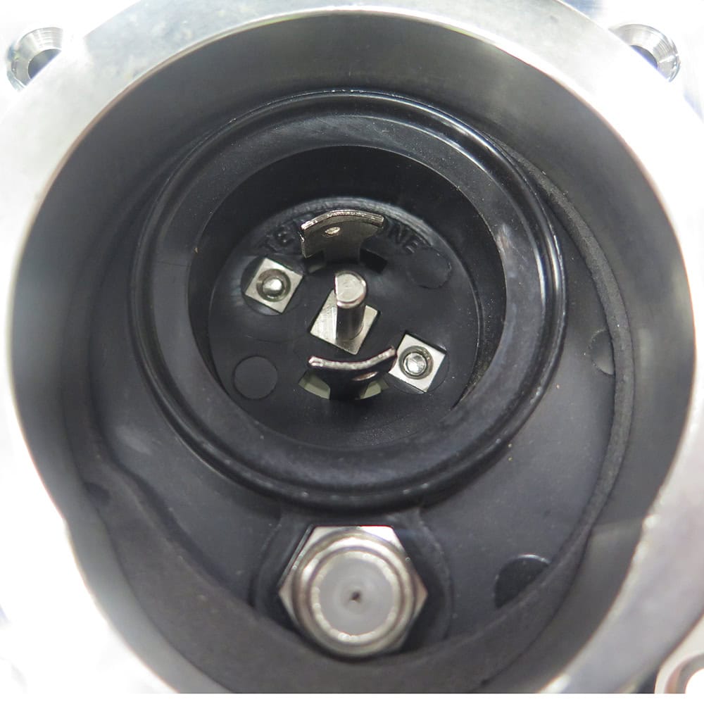 Hubbell Phone/TV Combined Shore Inlet - Round SST