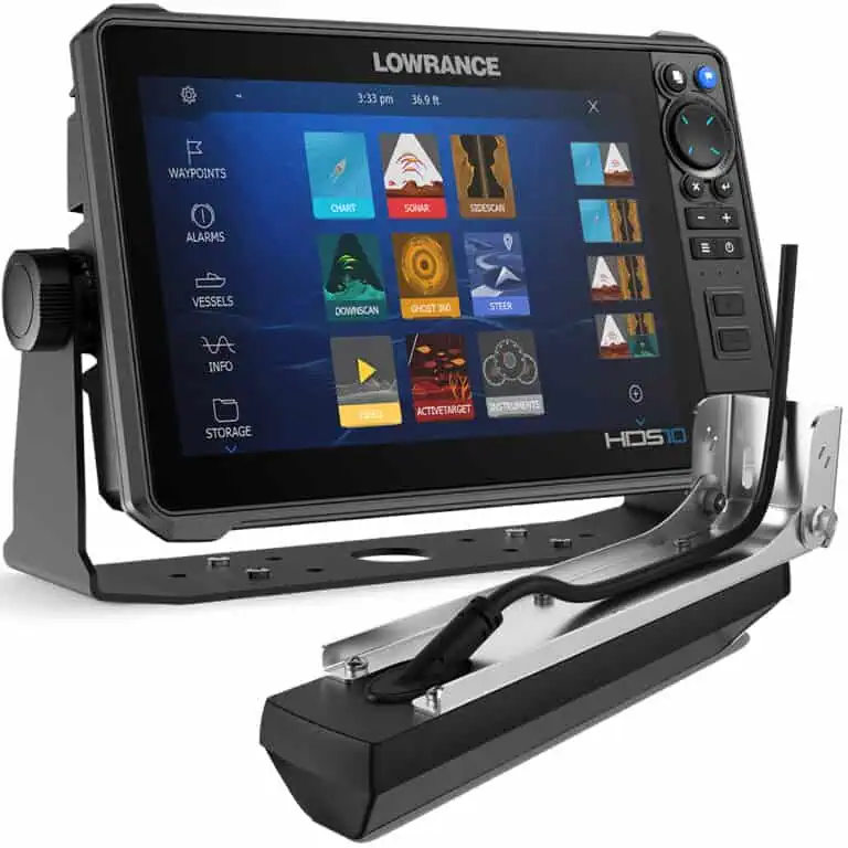 Lowrance HDS Pro 10 with 3 in 1 Active Imaging HD Transducer