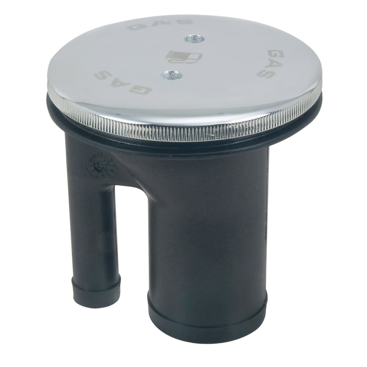 Perko Vented Petrol Deck Filler (38mm Straight Neck / 16mm Vent)