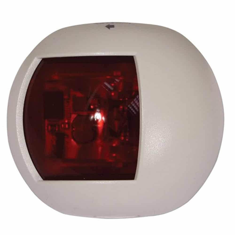 Trem Round LED Nav Light Port - White