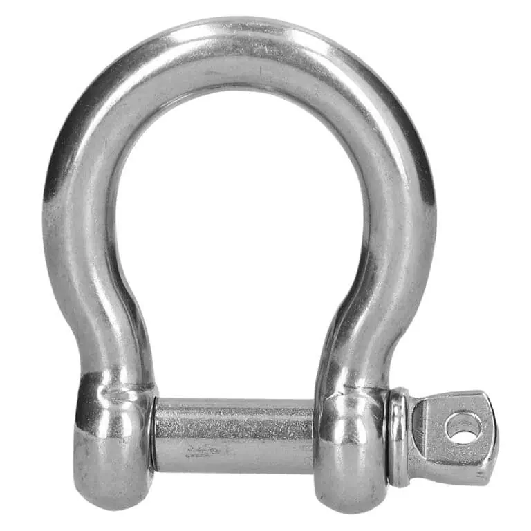Aquamarine Anchor Shackle Stainless Steel 20mm