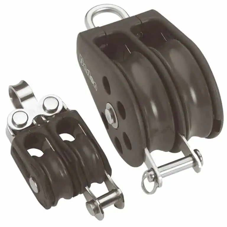 Barton Block Double Fixed Eye with Becket