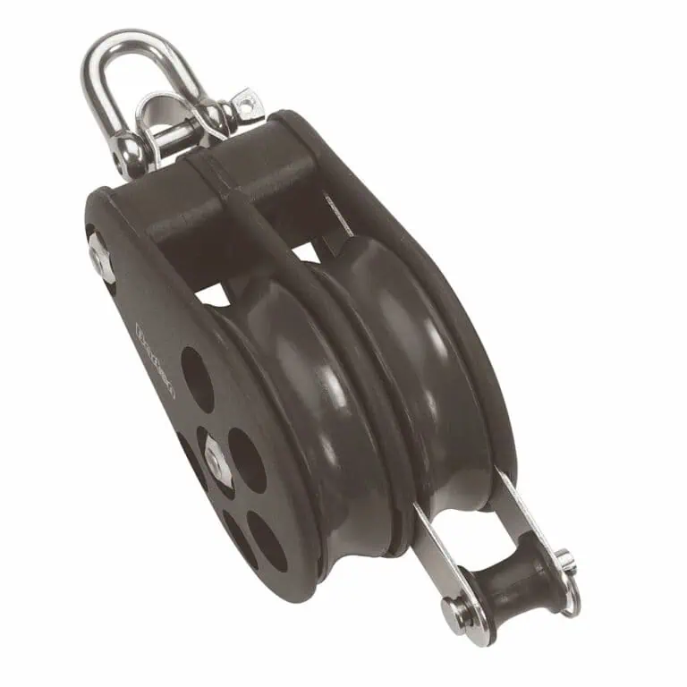 Barton Block Double Reverse Shackle with Becket