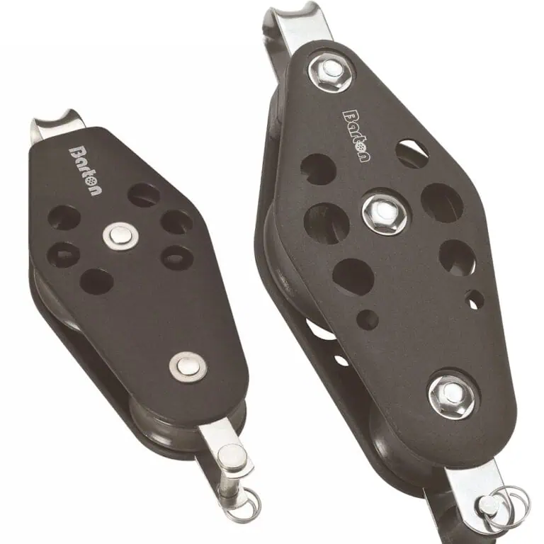 Barton Block Fiddle Fixed Eye and Becket