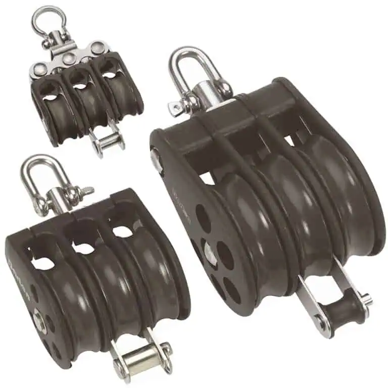 Barton Block Triple Swivel with Becket