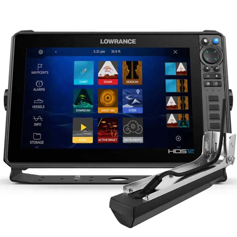 Lowrance HDS Pro 12 with 3 in 1 Active Imaging HD Transducer