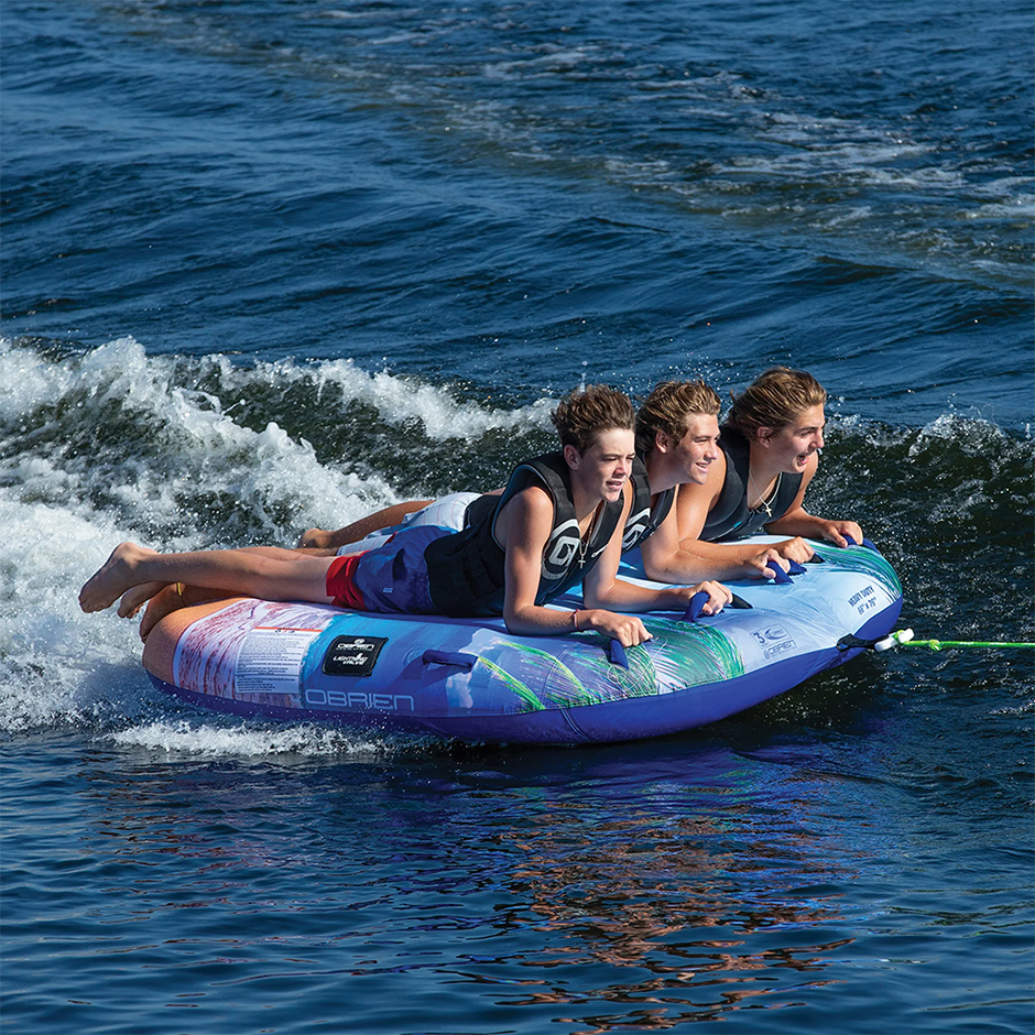 O'Brien Super Screamer Paradise Towable 3 Person Inflatable Deck Tube